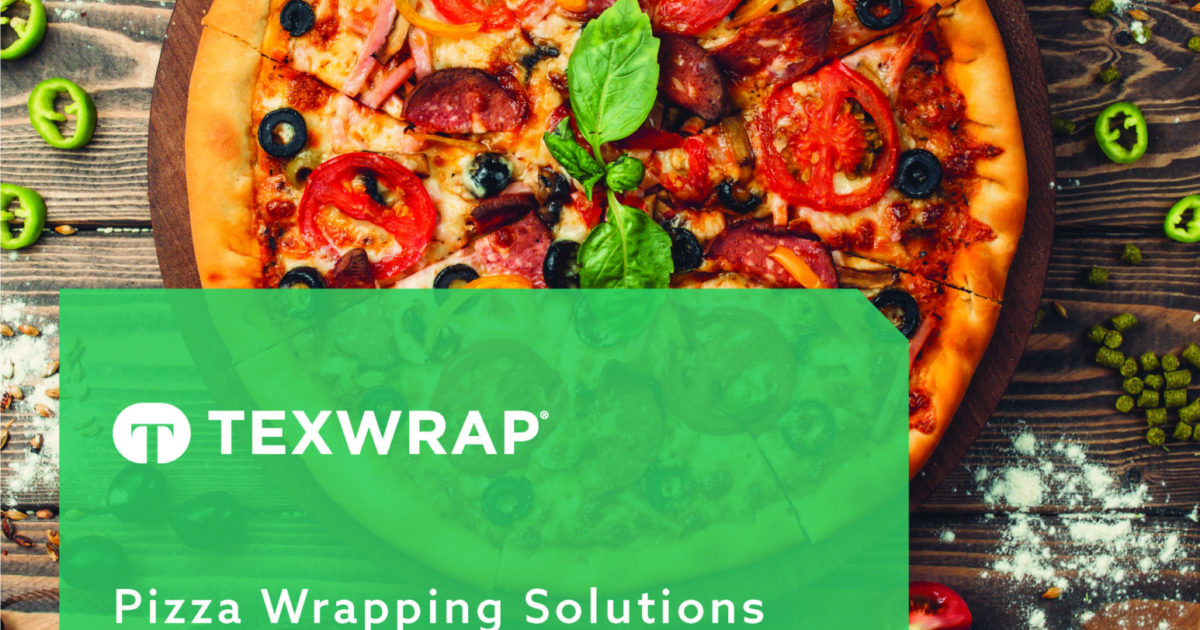 Pizza Wrapping Solutions - Frozen Pizza Shrink Wrapping Machinery | Texwrap