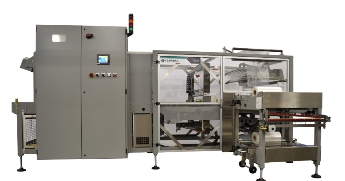 1000 Series | Continuous Motion Tray Wrapping & Product Wrappers | Texwrap